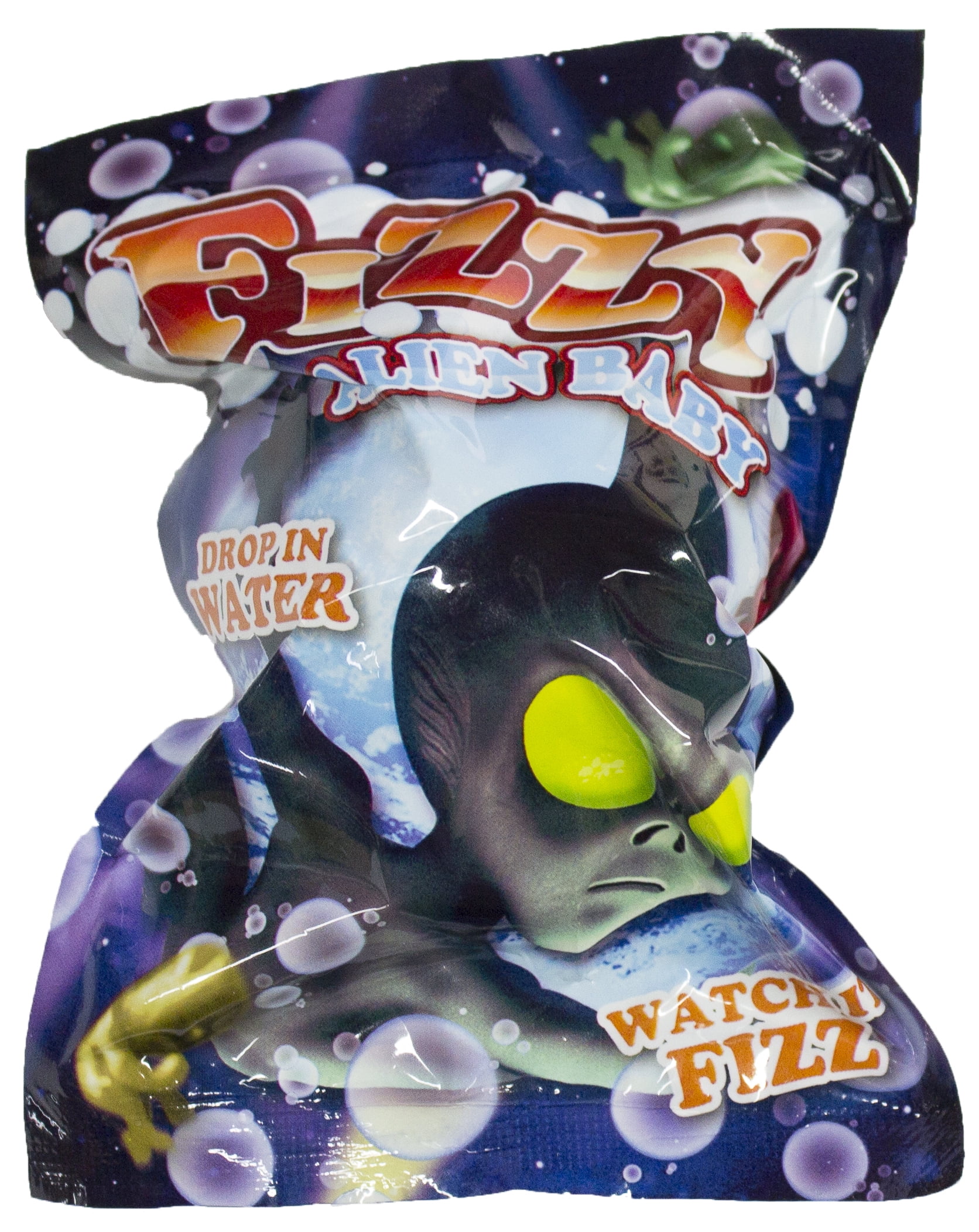 Fizzy Alien- Drop In Water, Watch It Fizz, Reveal A Slimy Stretchy ...