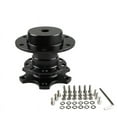 RASTP Black Racing Steering Wheel Quick Release Adapter Boss Kit Snap ...