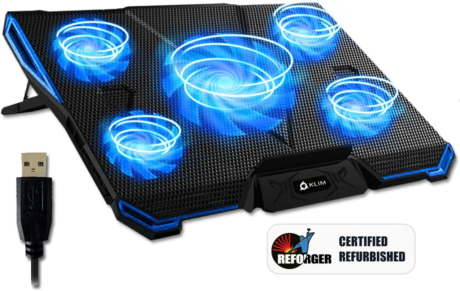 Buy Certified Used KLIM Cyclone Laptop Cooling Pad Stand, 5 Fans ...