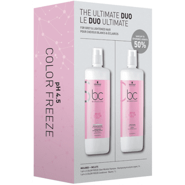 SCHWARZKOPF BC COLOUR FREEZE SILVER LITRE DUO | Walmart Canada