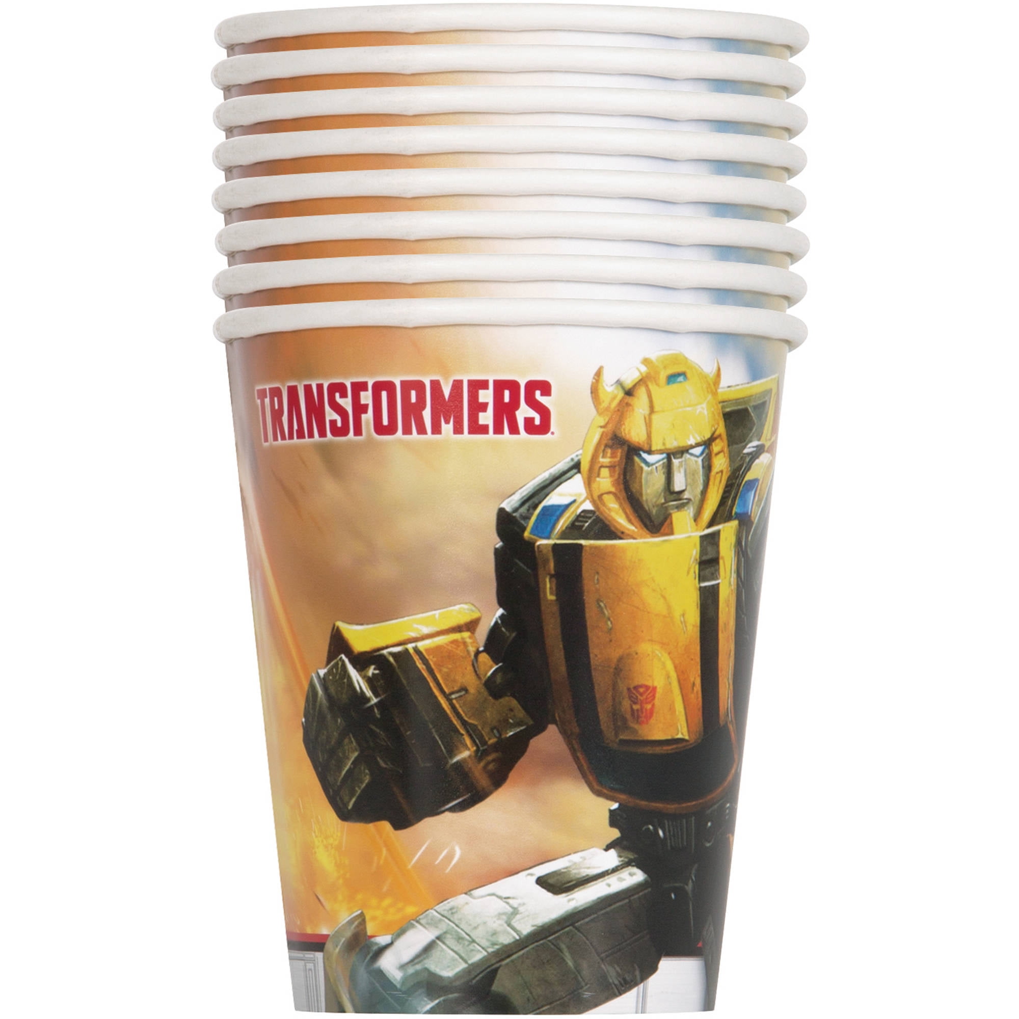 9oz Paper Transformers Cups, 8ct - Walmart.com - Walmart.com