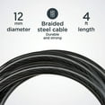 5-Digit Combination Bike Lock - 4 ft Cable for Bicycle Shops - Walmart ...