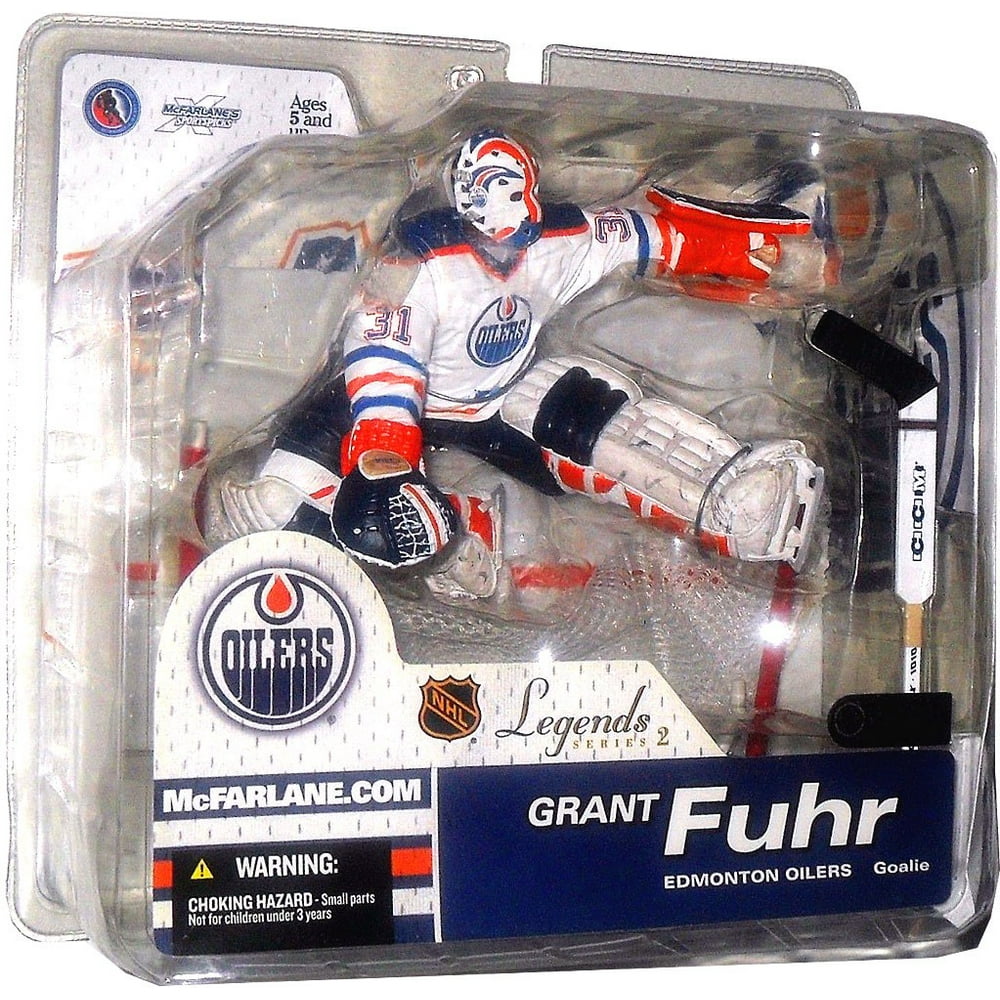 McFarlane Toys - Grant Fuhr Action Figure White Jersey Sports Picks Legends Series 2 - Walmart ...