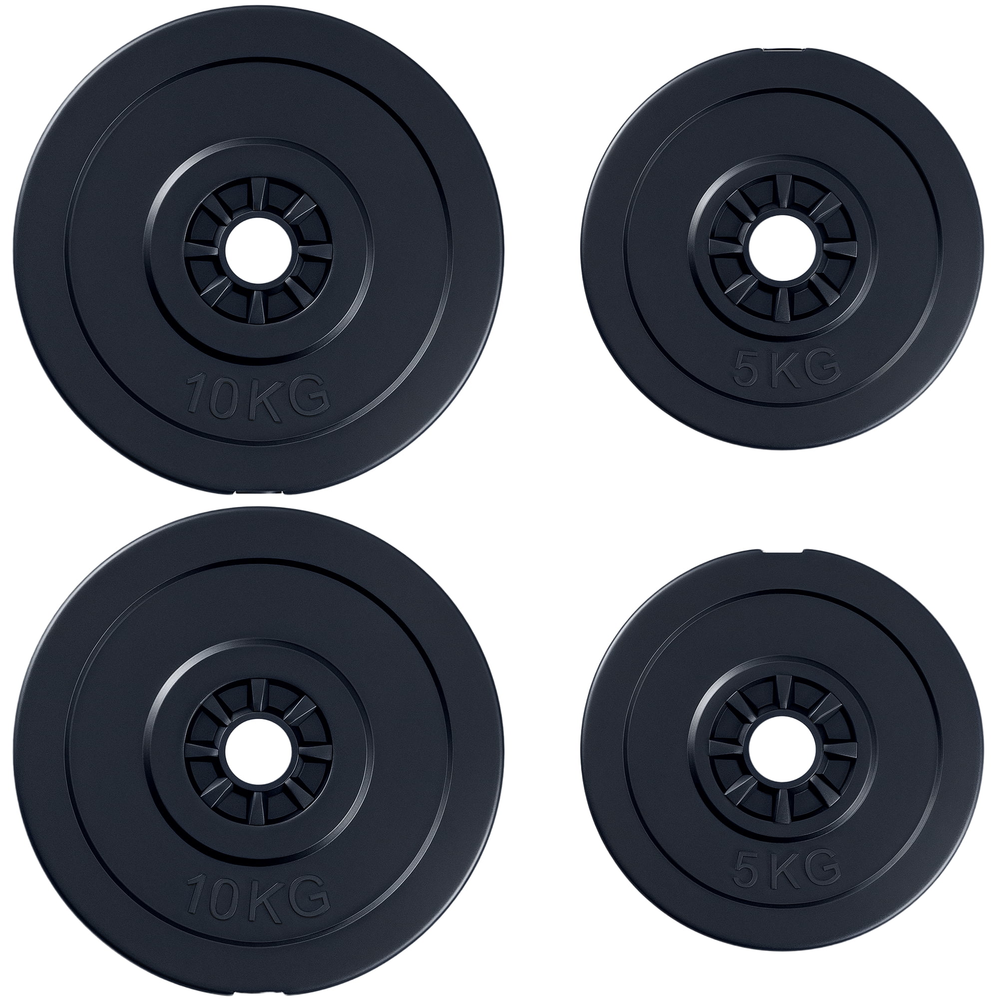 Click here for Soozier 4pc Weight Plates Gym Barbell Plates Weigh... prices
