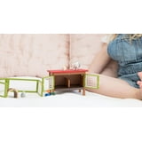 Schleich Farm World 8 PC Rabbit Hutch Playset with Bunny Figurines ...