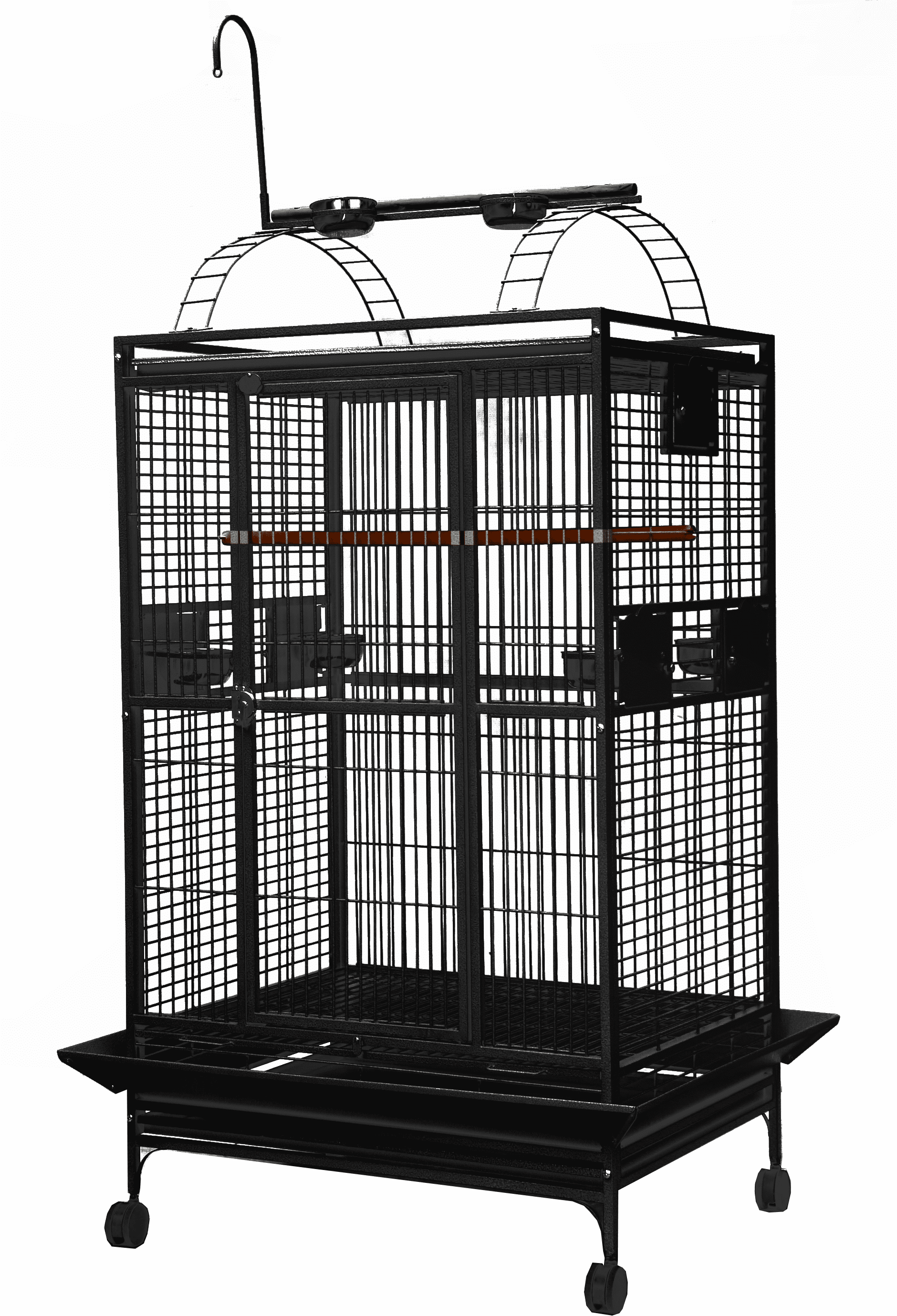 A and E Cage Co. Lovington Playtop Cage-Black - Walmart.com