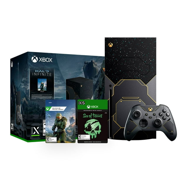 Microsoft Xbox Series X Halo Infinite Limited Edition Bundle Custom Skin Design with Halo ...