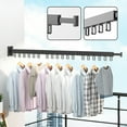 Mkyiongou Wall Mounted Clothes Drying Rack Organizer 360 ° Rotating ...