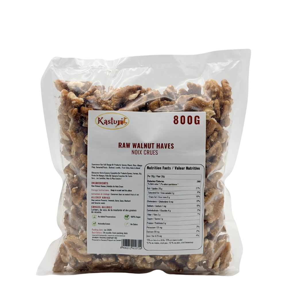 Click here for Kasturi Raw Walnuts Halves 800g  Unsalted Walnut S... prices