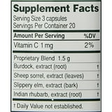 Essiac Herbal Vegicaps Dietary Supplement Tablets, Detox & Immune ...