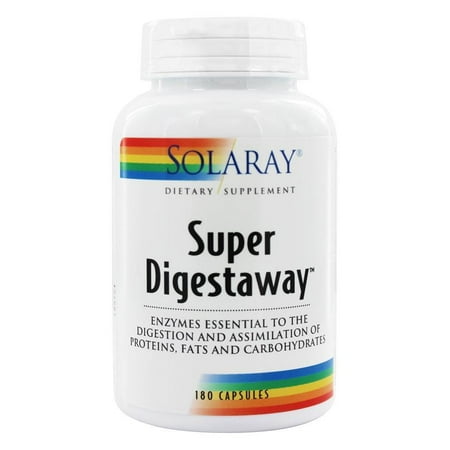 Solaray Super Digestaway, Digestive Enzyme Blend 180ct | Walmart Canada