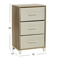Free Shipping! Household Essentials 3 Drawer Dresser, Narrow Storage ...