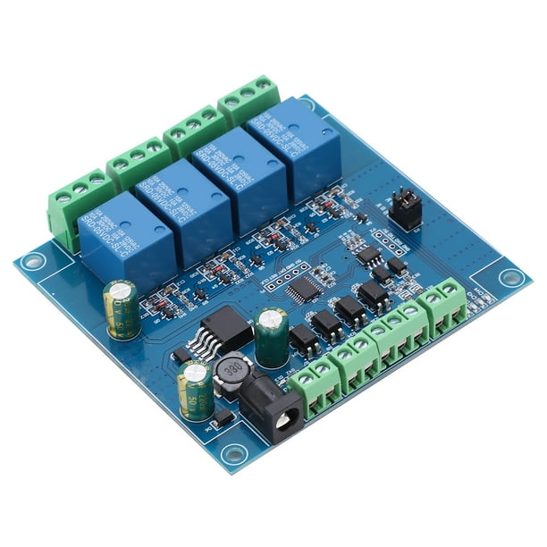 Ccdes Relay Module 4 Channel Switch Input And Output Circuit Control Board Component DC 7-24V,4 ...