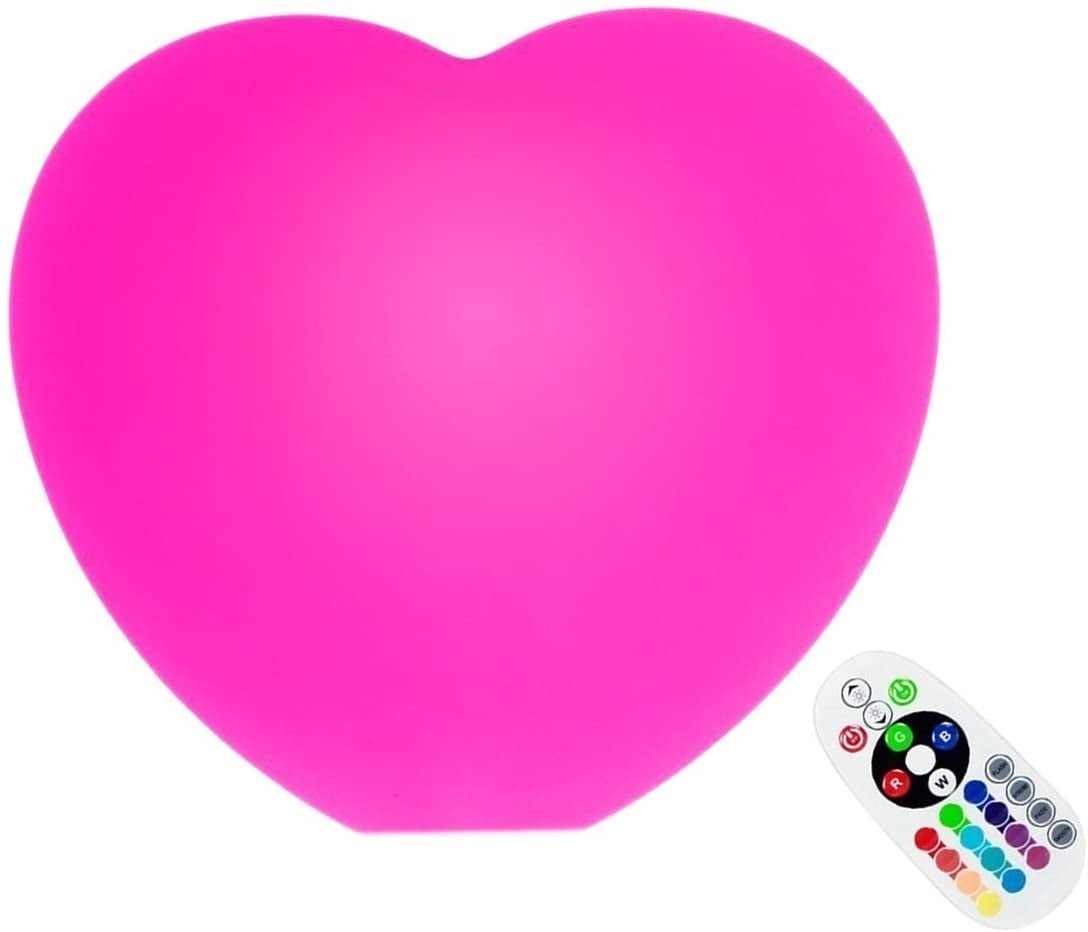 LINLIN Waterproof Floating RGB Globe Lamp Rechargeable Color Changing ...