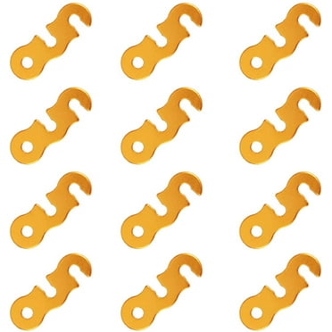 20PCS Plastic Cord Tensioners Rope Adjuster Tent Guy-Line Wind Rope ...