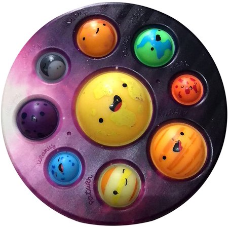 Solar System Simple Fidget ICHUDAN Eight Planetary Shape Squeeze ...