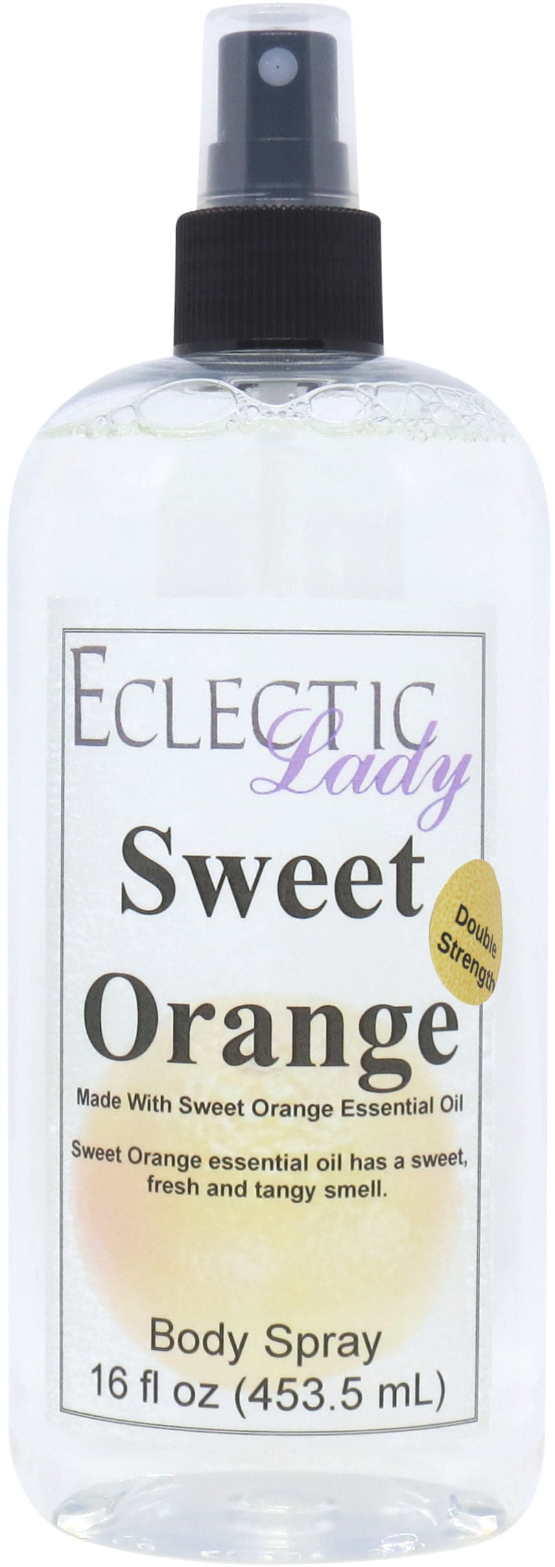 Sweet Orange Body Spray, Eclectic Lady, Hydrating Mist, Unisex (Double ...