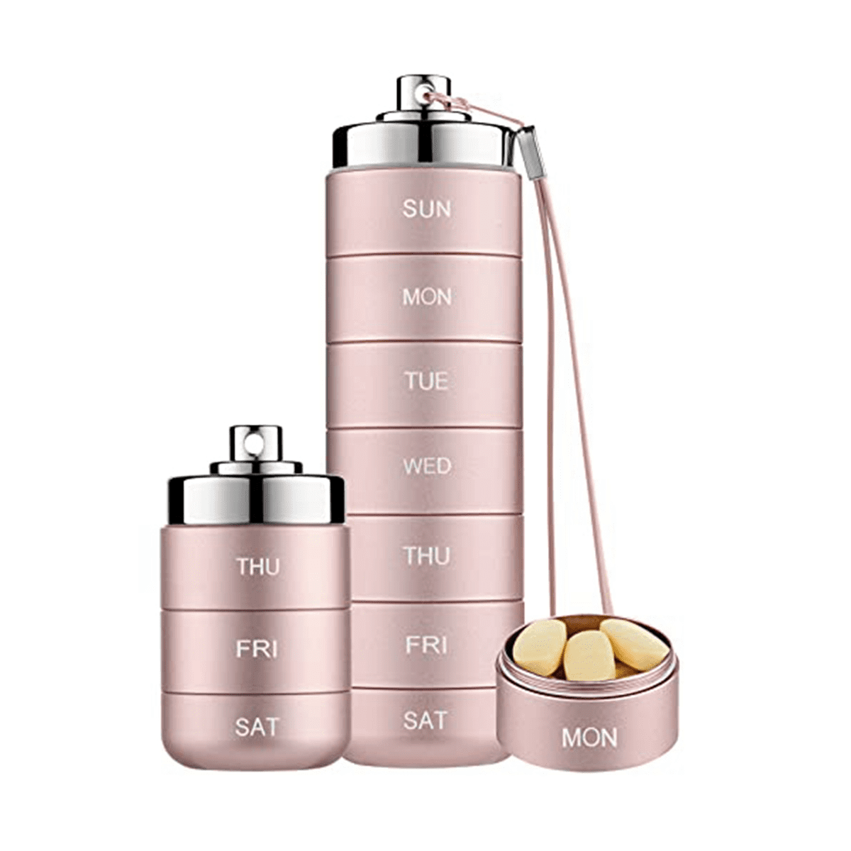 Click here for Unbranded Metal Weekly stackable Waterproof Travel... prices