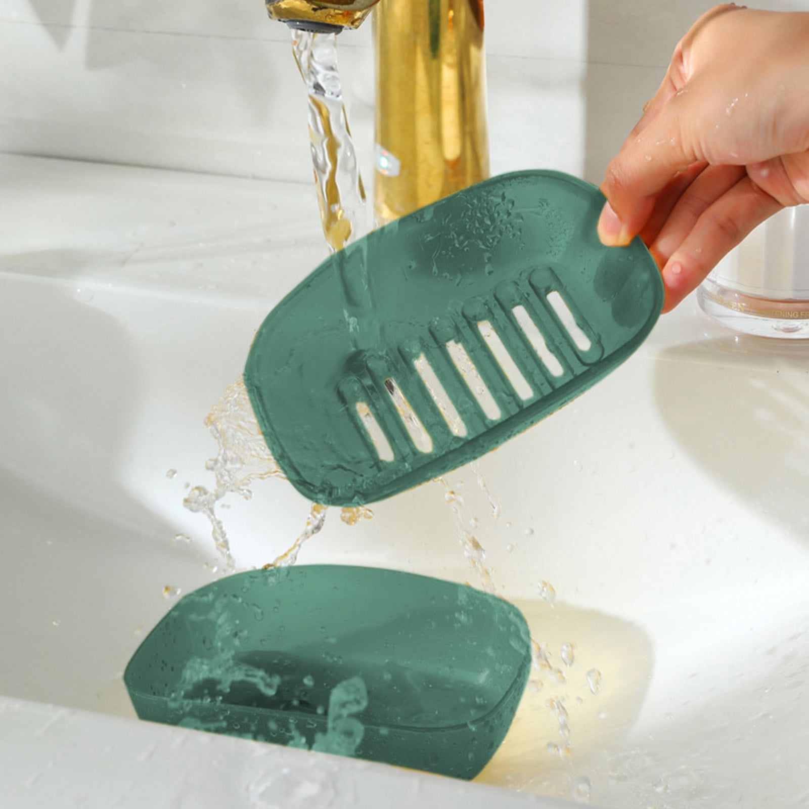 Soap Stand Soap With Drainage Soap Box Soap Stand Portable Bathroom ...