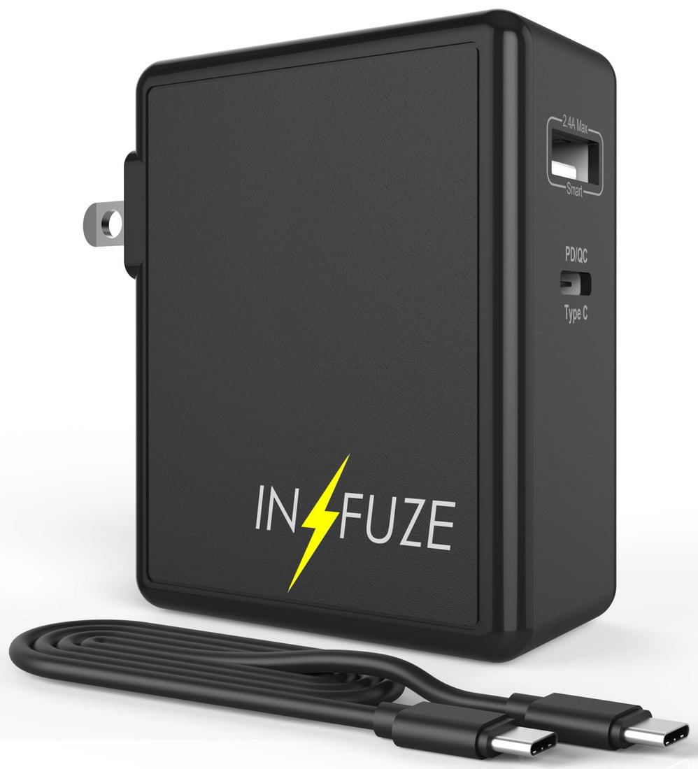 Quick Charge 3.0 Type-C USB Wall/Travel Charger - Universal for Cell ...