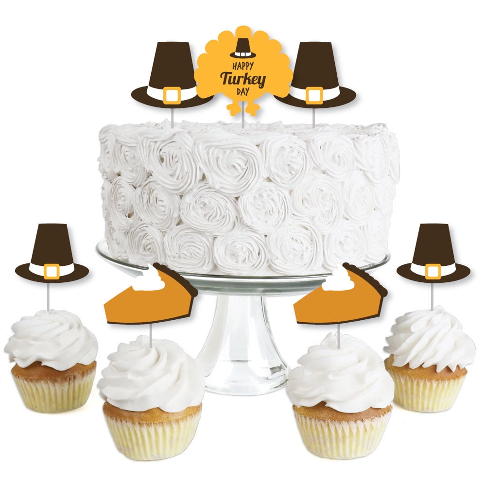 Paper & Party Supplies Bakery Craft Pop Top 30 Thanksgiving Turkey ...