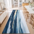 Area Rug 2x6ft Blue Ocean Waves Area Rugs for Kitchen Runner Rug ...