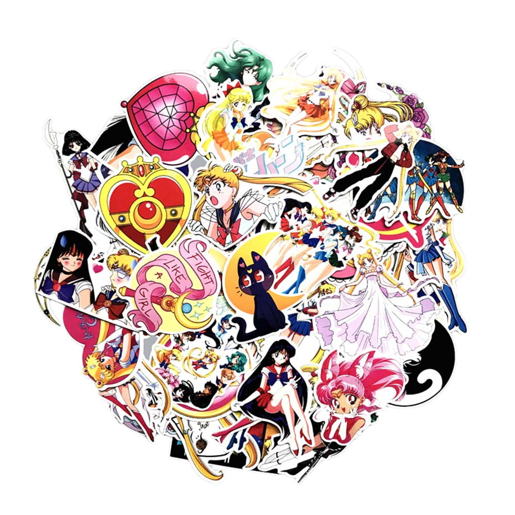 Decals & Skins Electronics & Accessories Sailor Moon Anime Cartoon ...