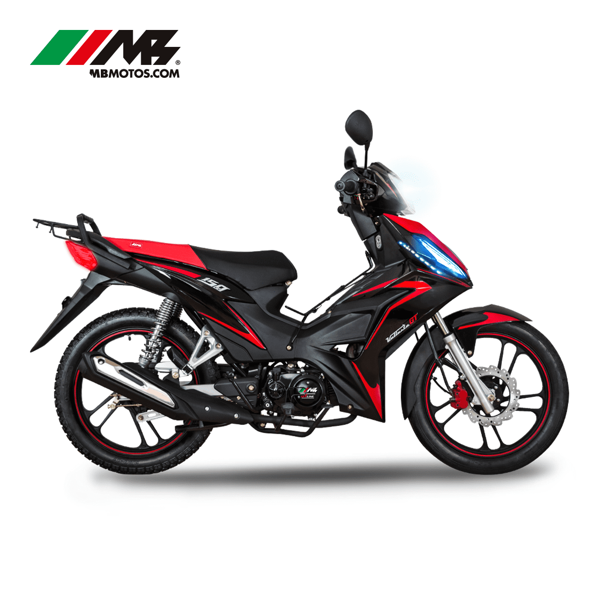 Motocicleta Semiautomatica MB Motos Vallesta 150GT Rojo 2024 | Walmart en línea