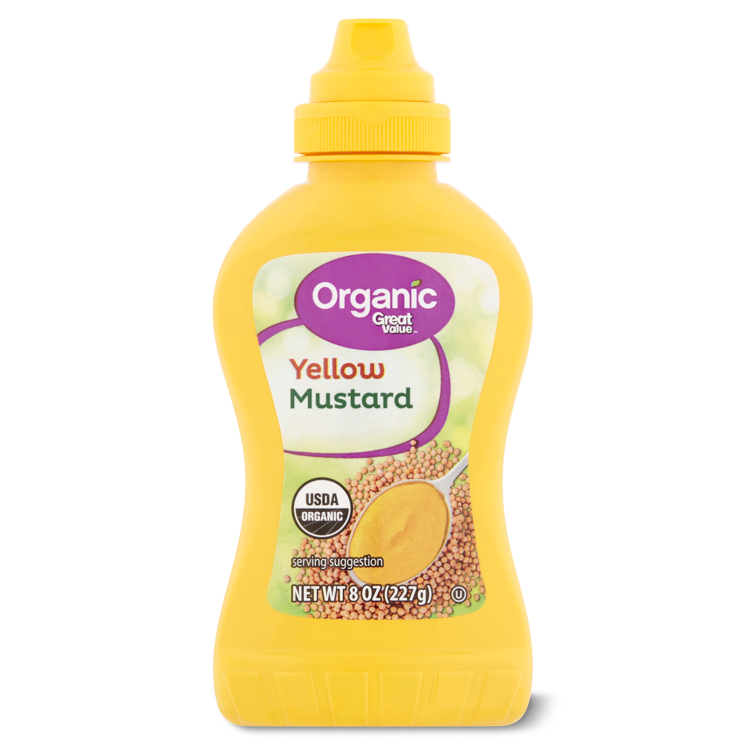 Great Value Organic Yellow Mustard Great Value Organic Yellow Mustard