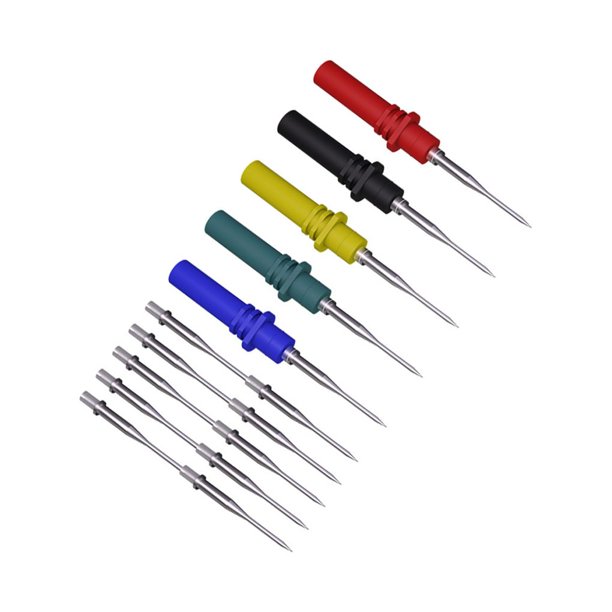 Redempat Universal 4mm Banana Plug Multimeter Test Probe Tips Set Pin ...