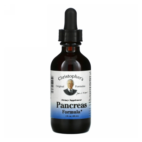 Suplemento de extracto de páncreas de Dr. Christophers Formulas, 60 ml ...