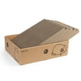 Prime Pets 5 Pack XL Wide Corrugated Cat Scratcher with Box - Walmart.com