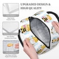 Balery Gnomes Honey Bee Pattern Lunch Bag Women, Lunch Box, Lunch Bag ...