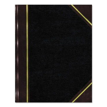 NationalÂ® exthide Record Book, Black/burgundy, 150 Green Pages, 10 3/8 ...