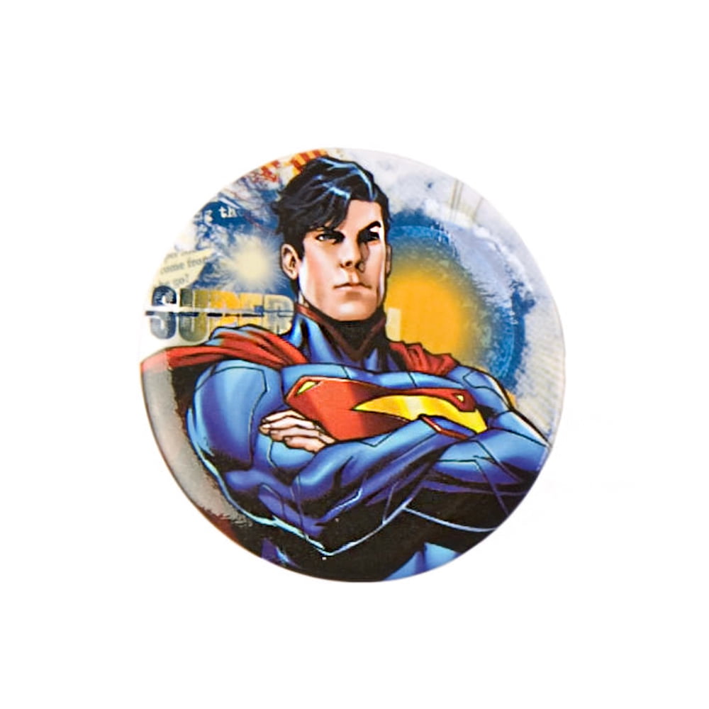 DC Comics Superman Arms Crossed 1.25 Inch Button - Walmart.com ...