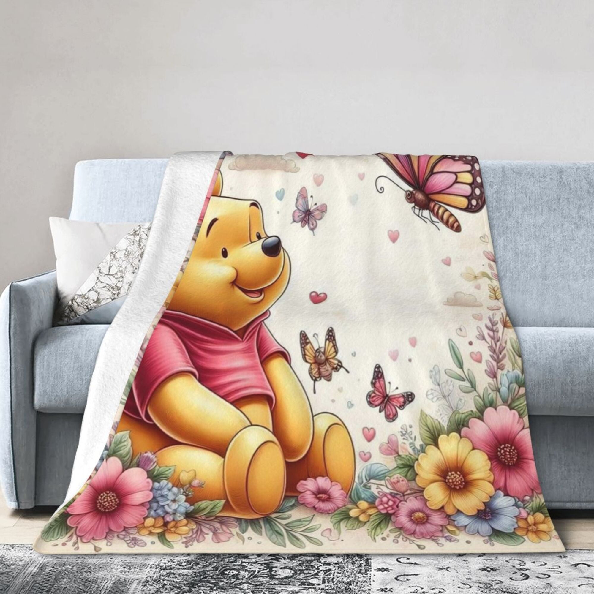 Click here for Bankepan Winnie The Pooh Blanket Throw Bedding Roo... prices