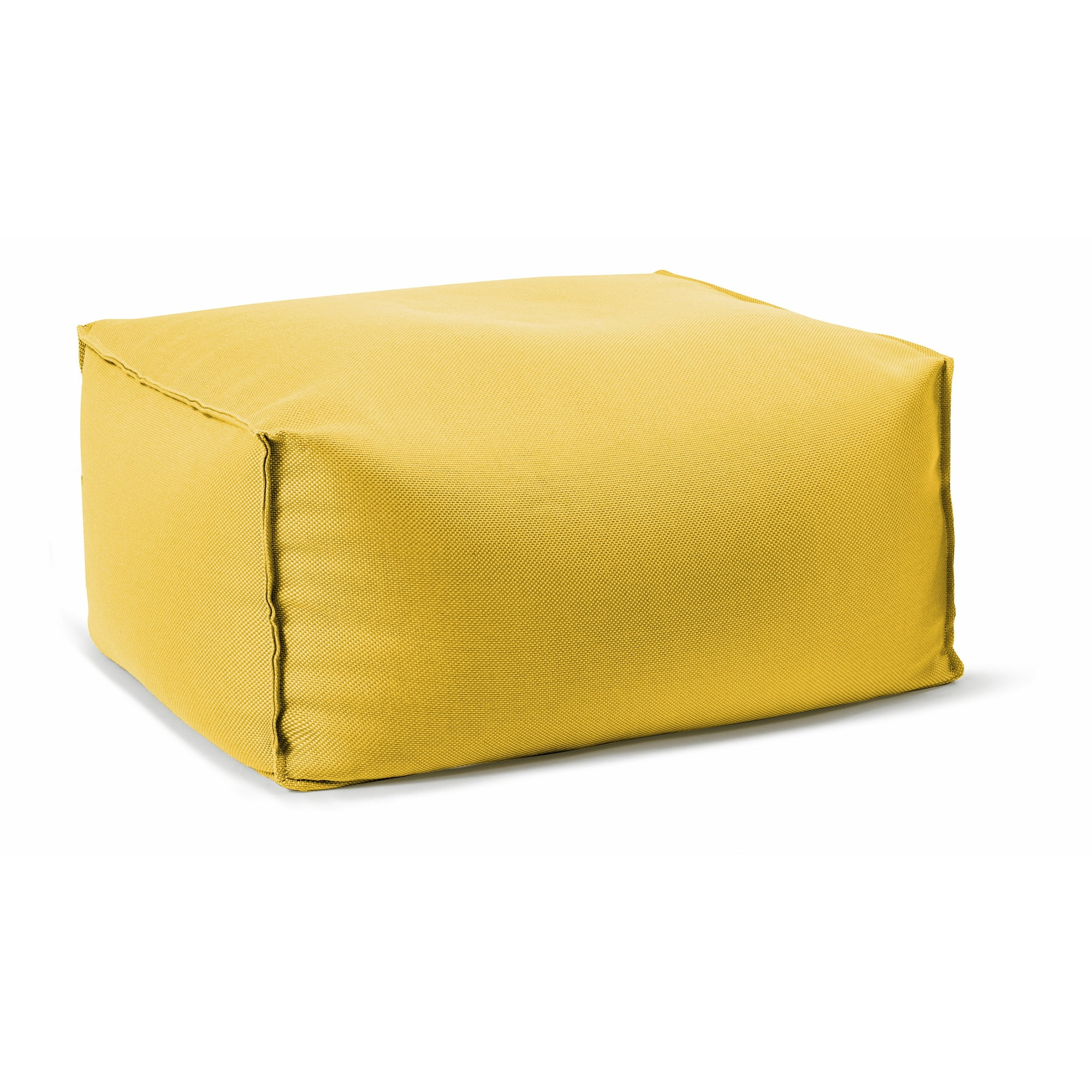 Click here for Gouchee Home Chamonix Outdoor/Indoor Yellow Ottoma... prices