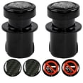 AUTOXBERT 2 Pack Car Cigarette Lighter Cover Cap Socket Safety ...