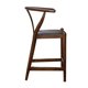 Boraam Wishbone 24" Counter Stool, Multiple Colors - Walmart.com