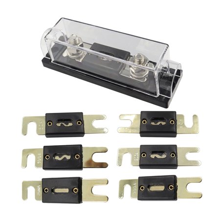 Peggybuy 150A Auto Fuse Holder Box Transparent Cover High Temperature ...