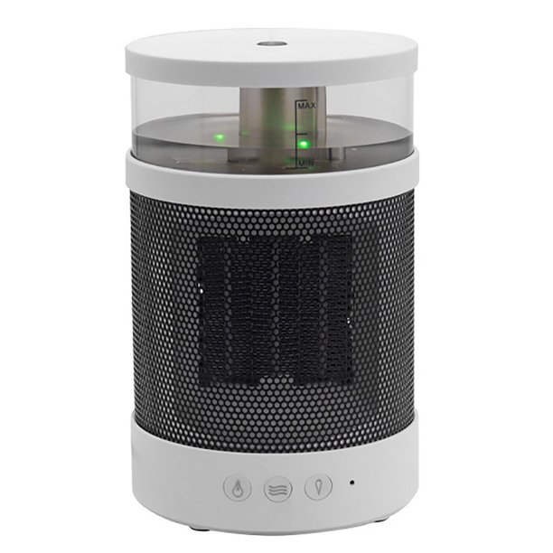 Desk Heating Fan 3-in-1 Portable Mist Humidifier Bedside Light Space ...