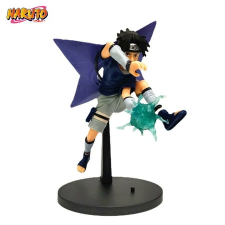 Tokoh Anime Naruto Anime Uchiha Sasuke Patung PVC 200Mm Patung Naruto ...
