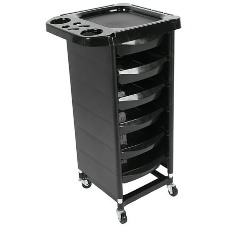 Hair Salon Trolley, Hairdressing Cart 5-Layer Barber Storage Rack 5 ...