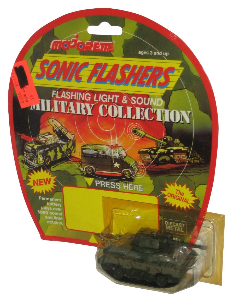 Sonic Flashers Military Tank new in package Vehicles Toys Push & Pull ...
