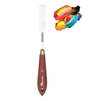 15pcs Stainless Steel Palette Knife Set, EEEkit Wood Hande Flexible ...