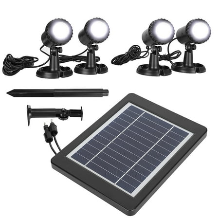 Fish Pond Solar Projection Light,Aquarium Solar Charging Panel Aquarium ...