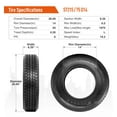 HALBERD H1023 ST215/75D14 Trailer Tires, 6Ply, Load Range C, Set of 4 - Walmart.com