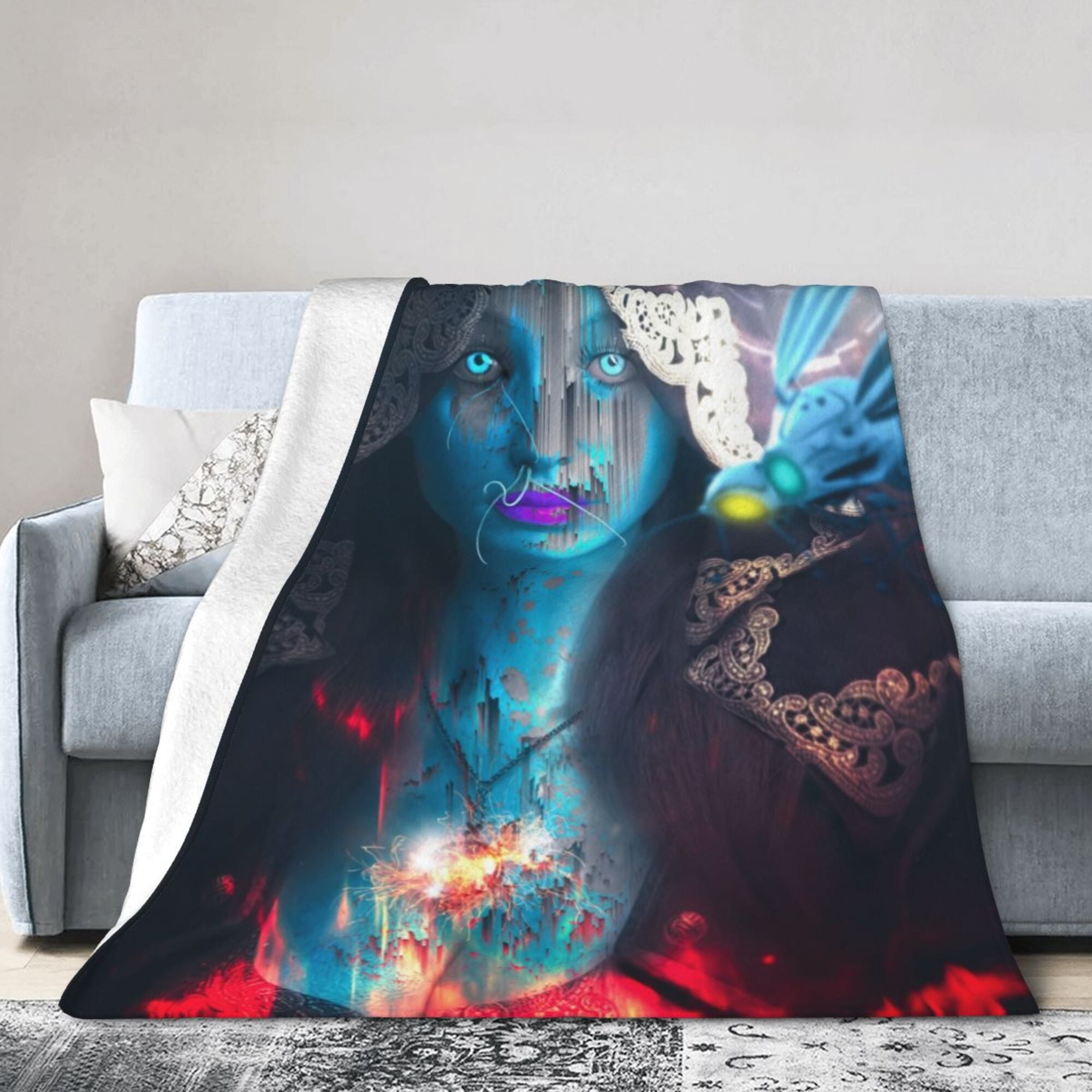 DouZhe Ultra-Soft Micro Fleece Lightweight Flannel Bed Blanket ...