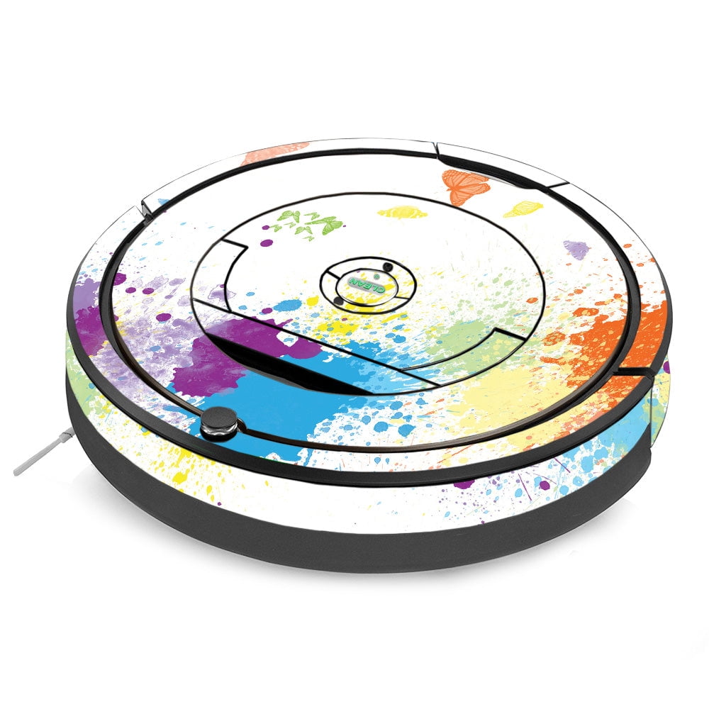 Skin Decal Wrap Compatible With iRobot Roomba 890 Vacuum Sticker Design ...