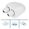 Double Wire Entry Gland Box Solar Panel Roof Wire Entry Gland Box Cable ...